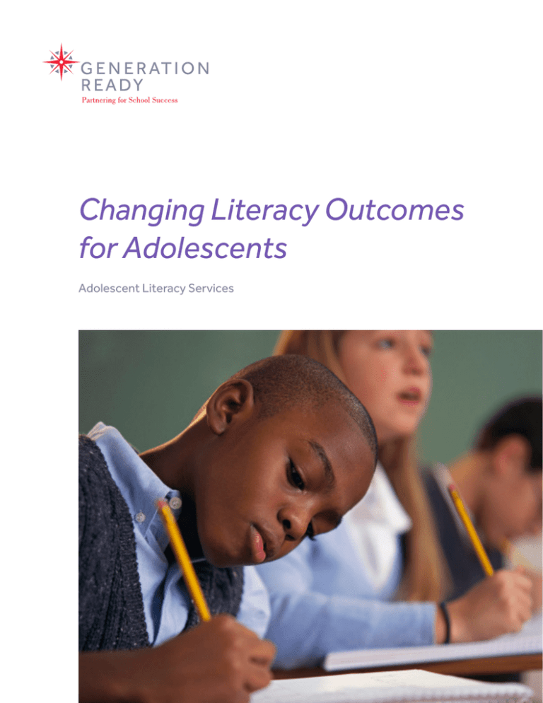 Changing Literacy Outcomes for Adolescents