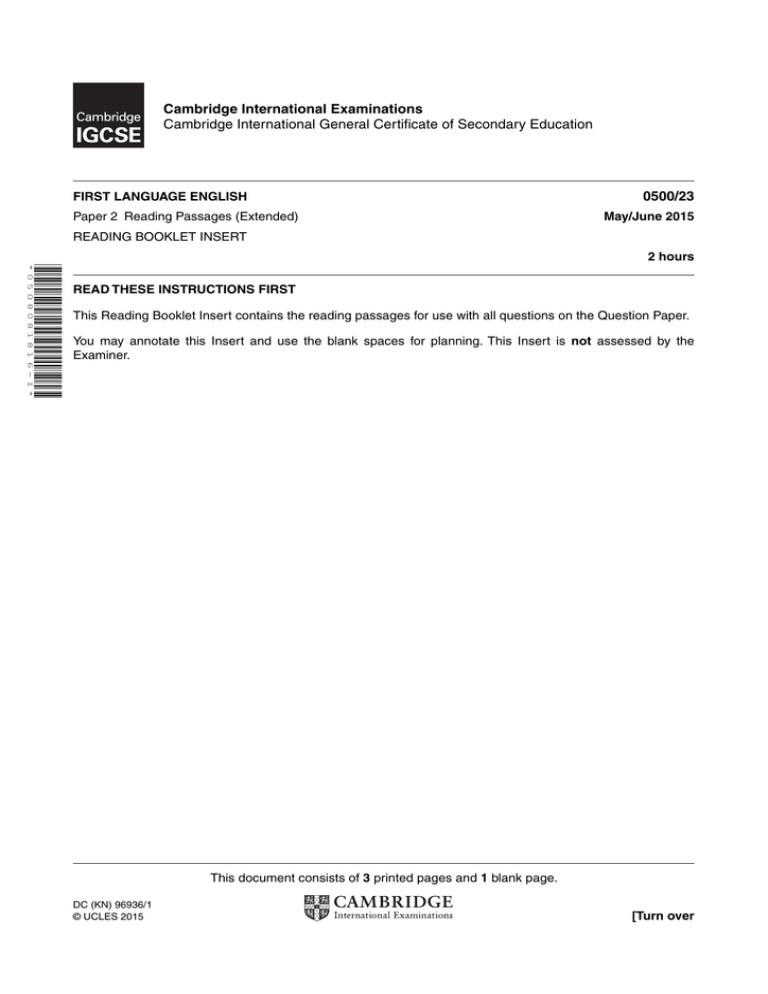 Paper 2 Example 3 Insert
