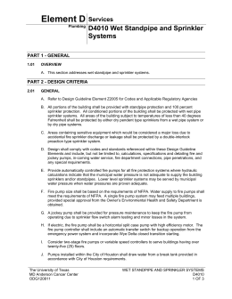 Automatic Fire Sprinkler 5 Year Inspection