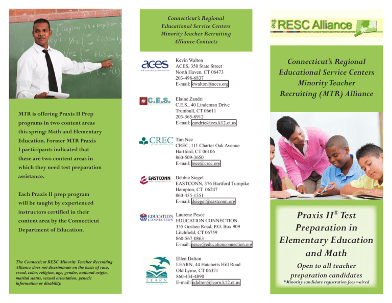 Praxis II Test Preparation In Elementary Education And Math