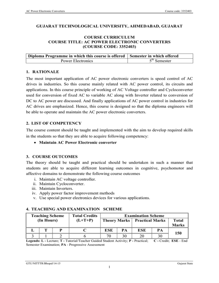 3352403 - Gujarat Technological University