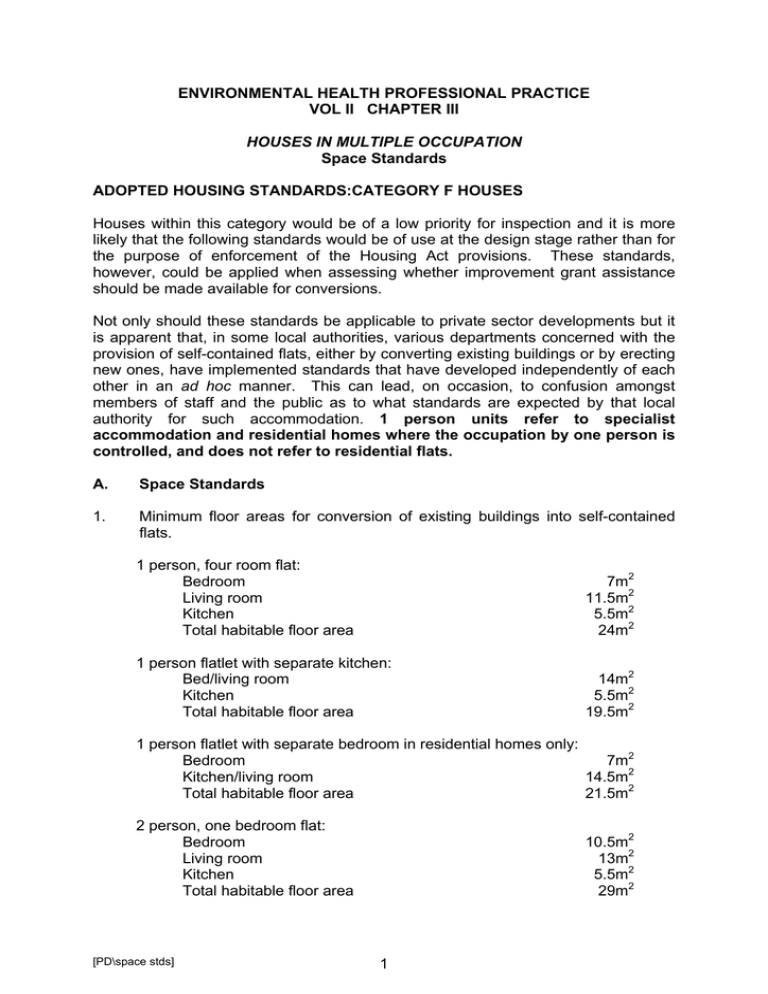 Space Standards Space Standards Space Standards Space Standards