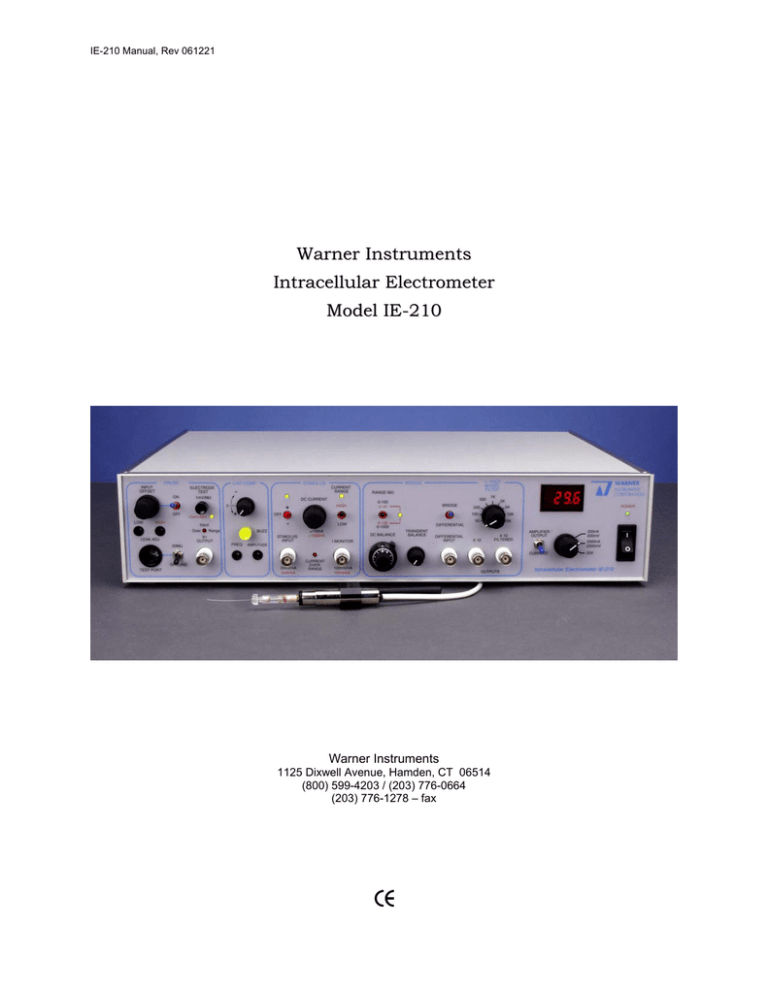 E-210 Manual (Rev. 061221)