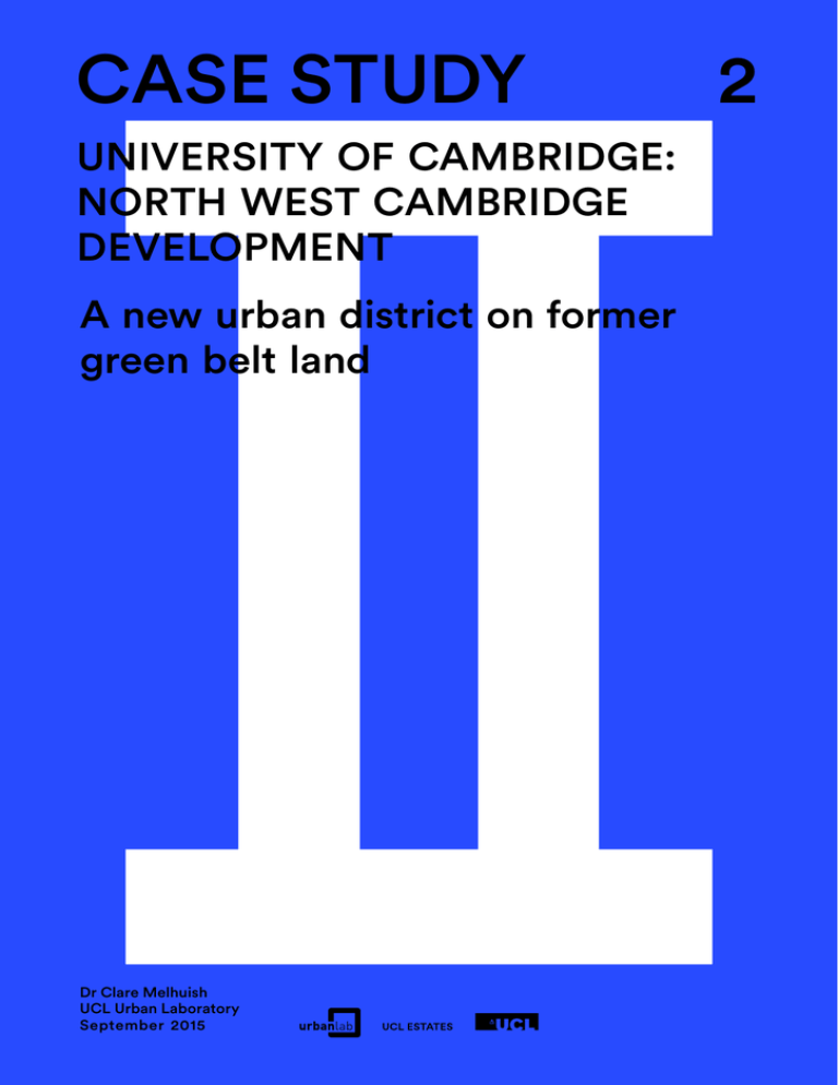 Case Study 2 - University of Cambridge