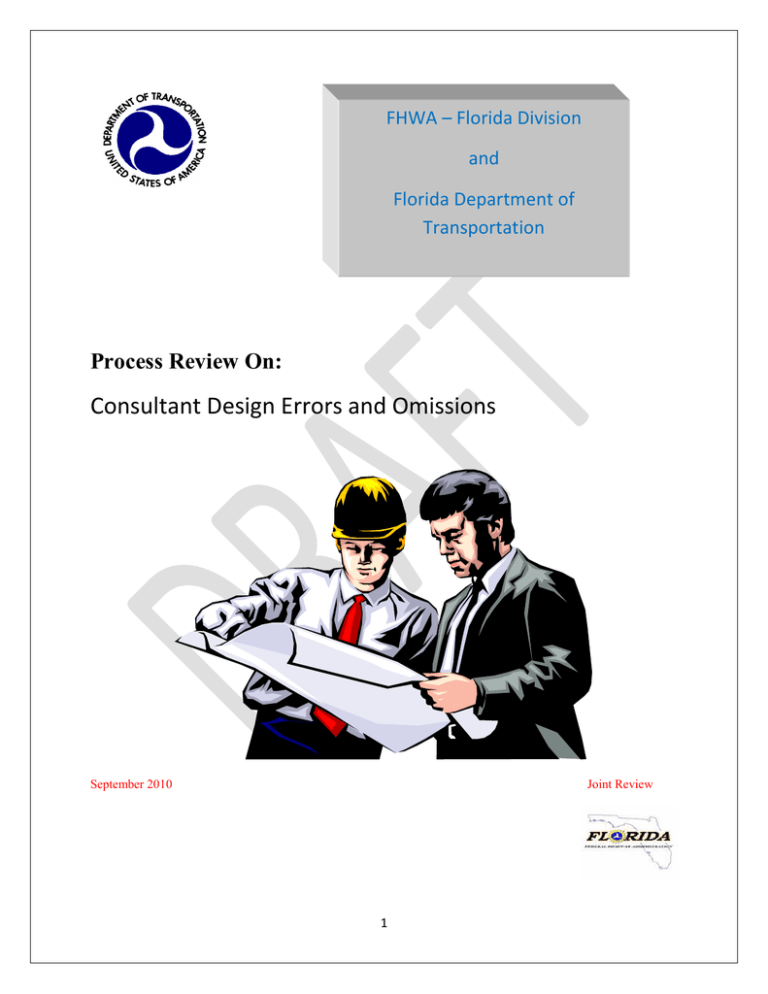 Consultant Design Errors and Omissions