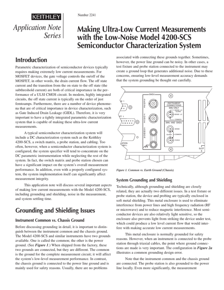 Making Ultra-Low Current