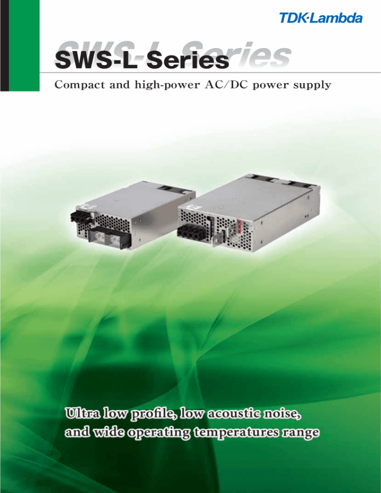 SWS-L Series - TDK