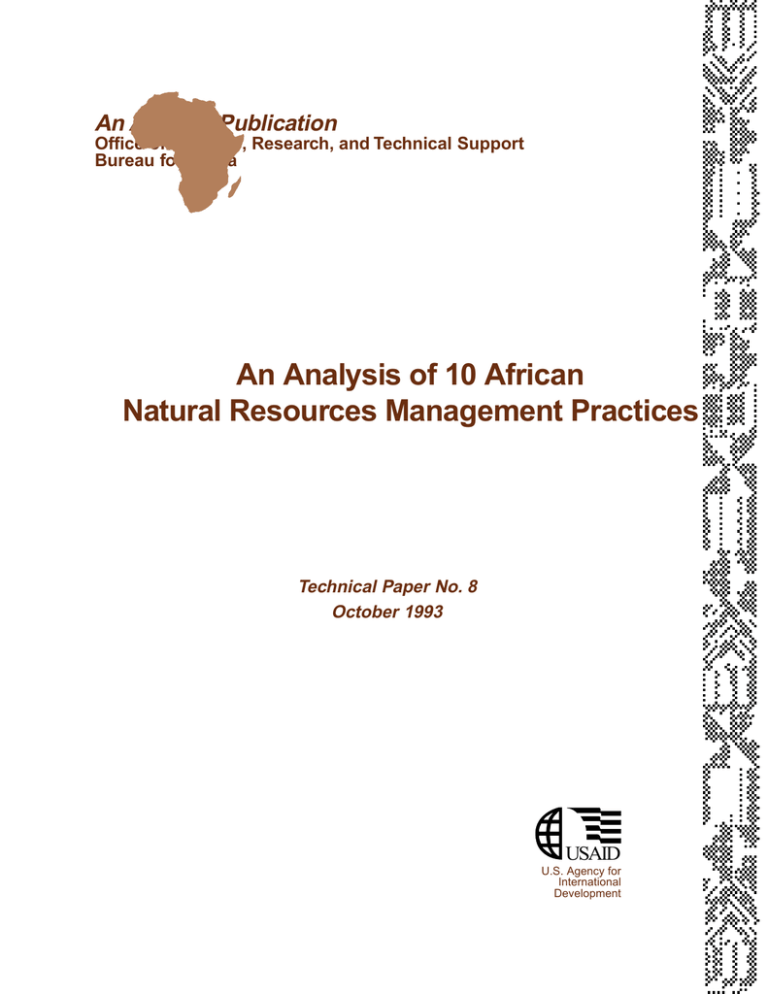 10 African NRM practices