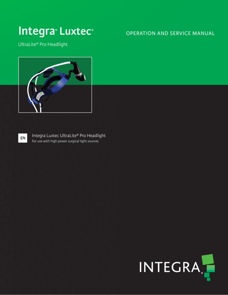 Integra® Luxtec - Integra LifeSciences