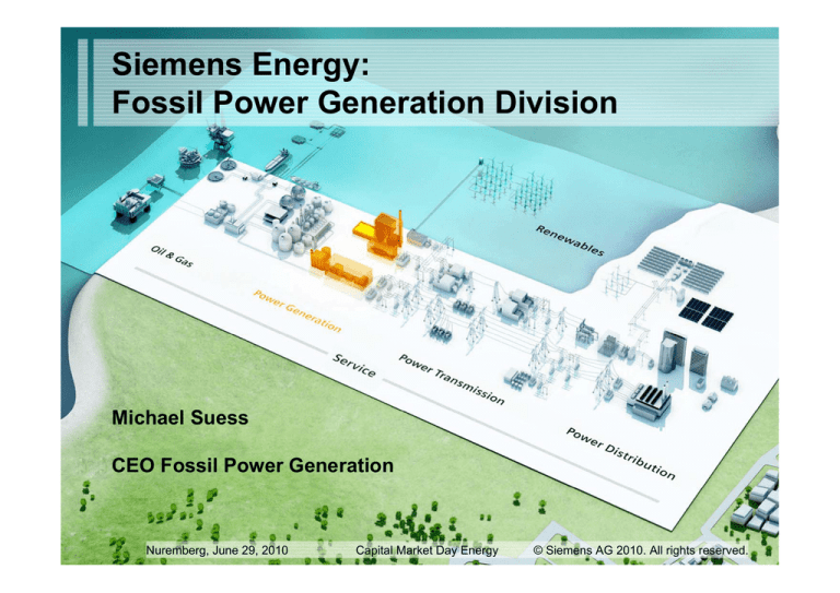 Siemens Energy: Fossil Power Generation Division