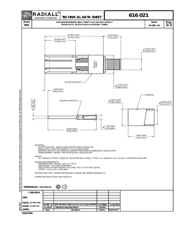Technical Data Sheet