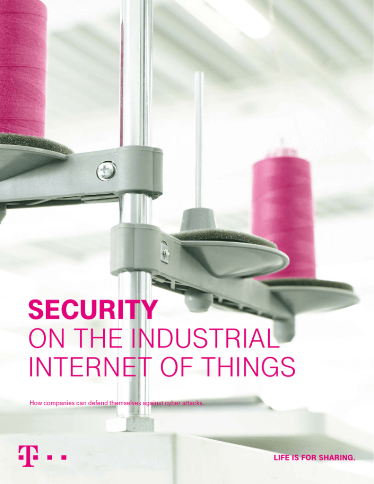 Security on the industrial Internet of Things