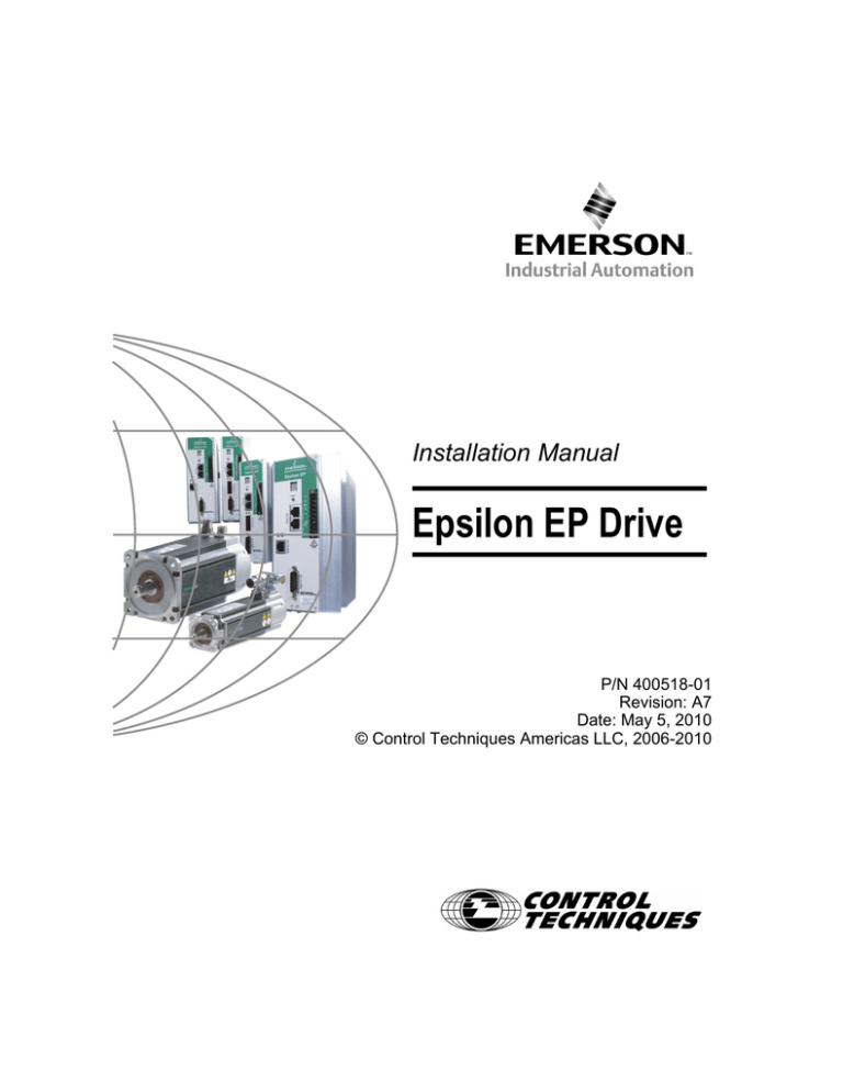 Epsilon EP Drive Installation
