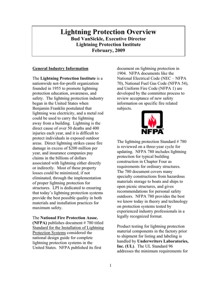 - Lightning Protection Institute