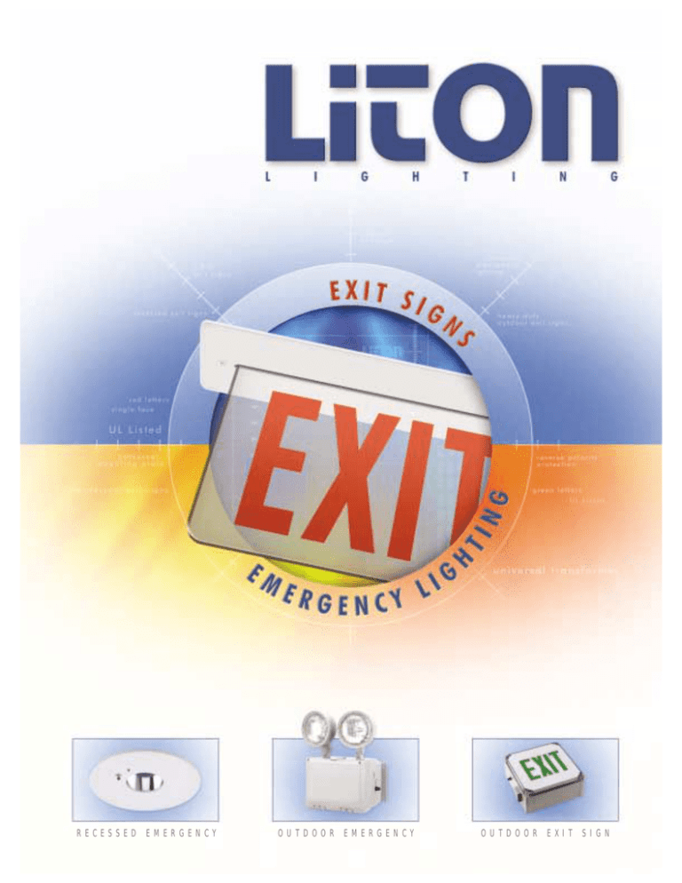 Exit and Emergency Catalog 2003