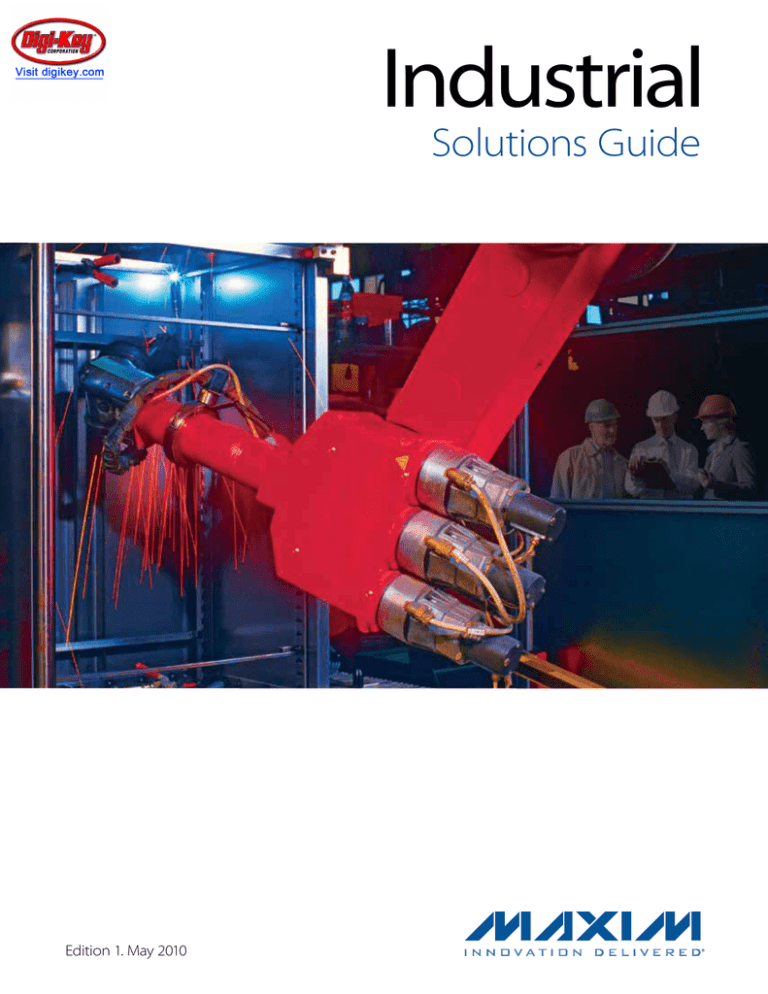 Maxim Industrial Solutions Guide - Digi-Key