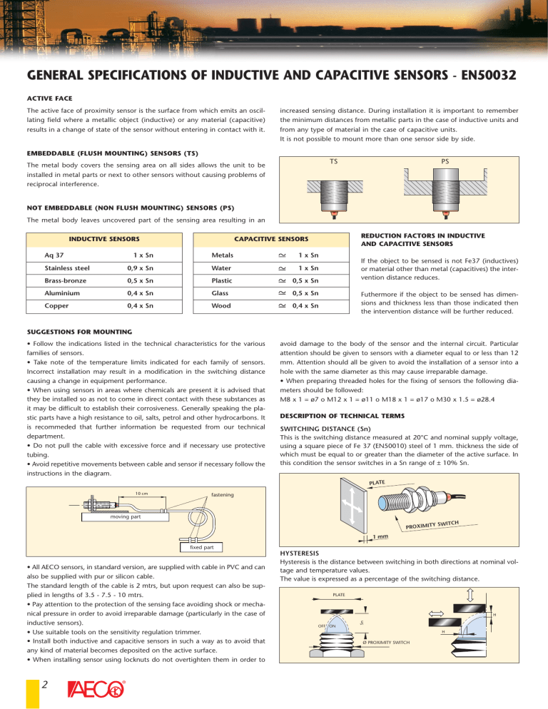 capacitive sensors