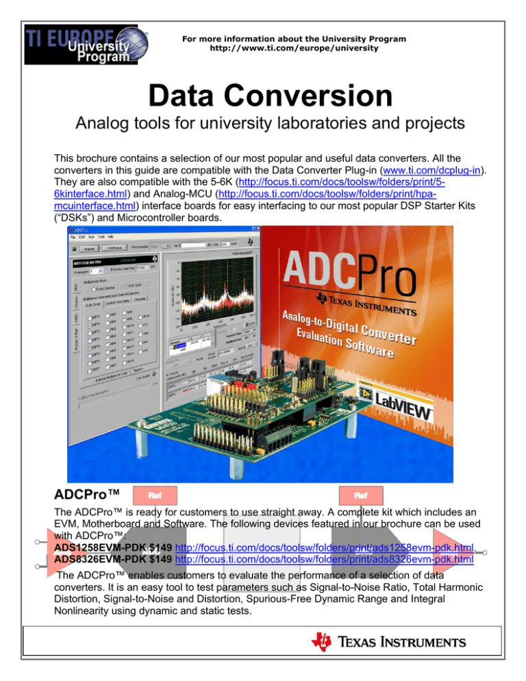 Data Conversion - Texas Instruments