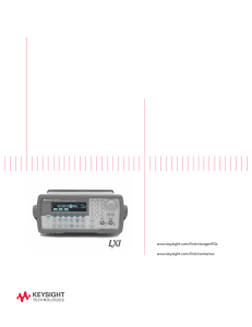 Keysight 33210A 10 MHz Function/Arbitrary Waveform Generator