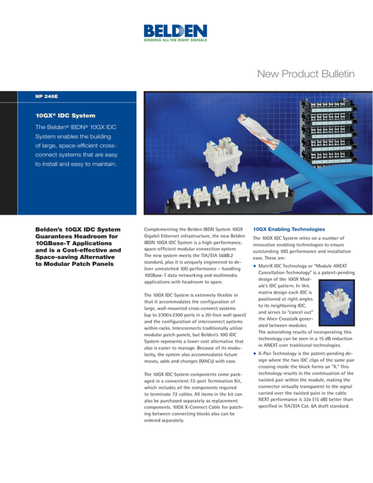 New Product Bulletin