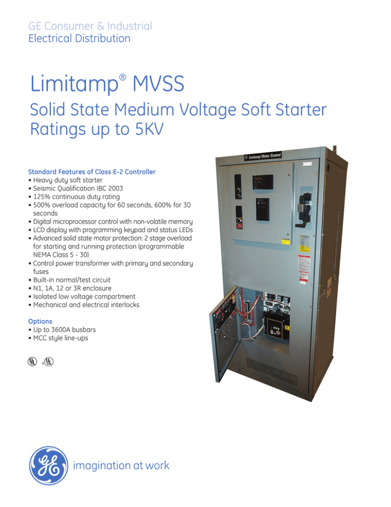 Limitamp® MVSS - GE Industrial Solutions