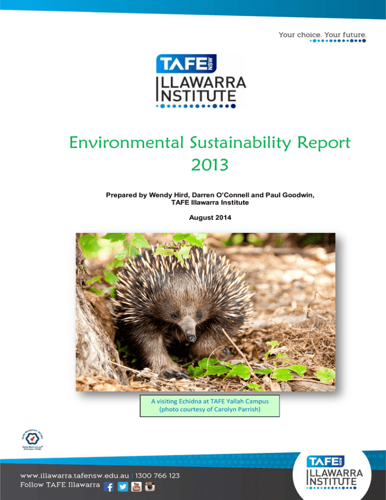 Environmental Sustainability Report 2014