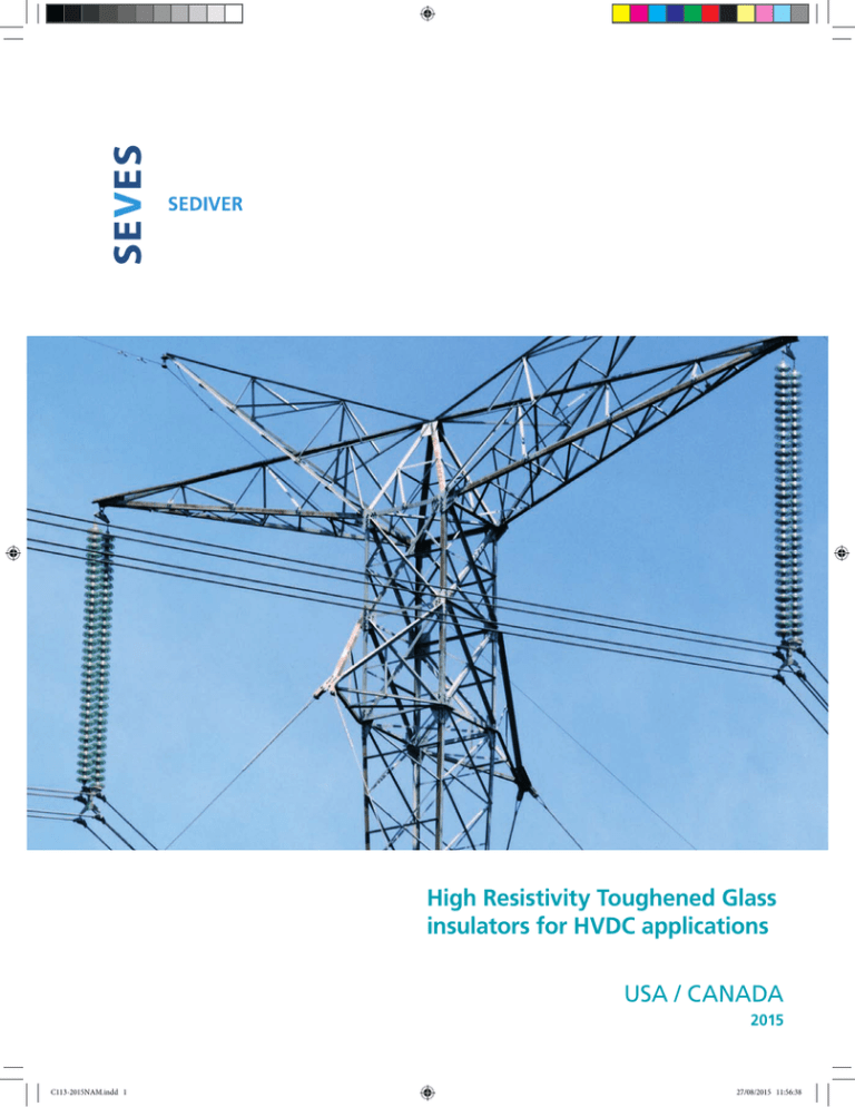 HRTG Insulators for HVDC Applications - Sediver