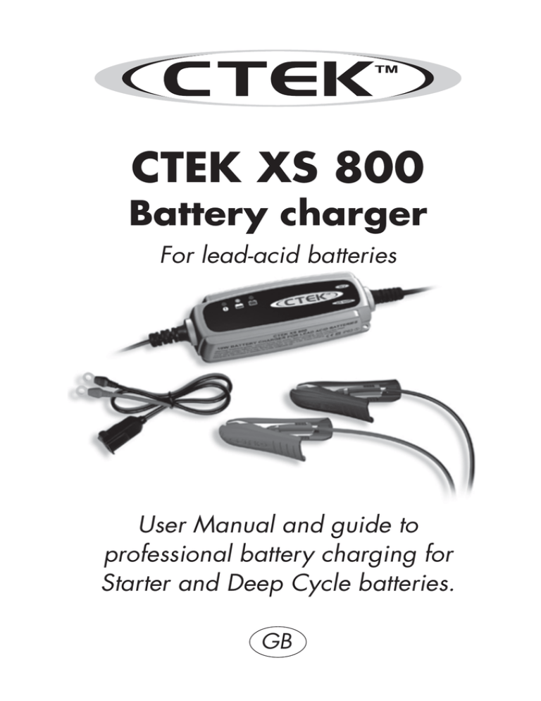 CTEK XS 800 - Electrocomponents
