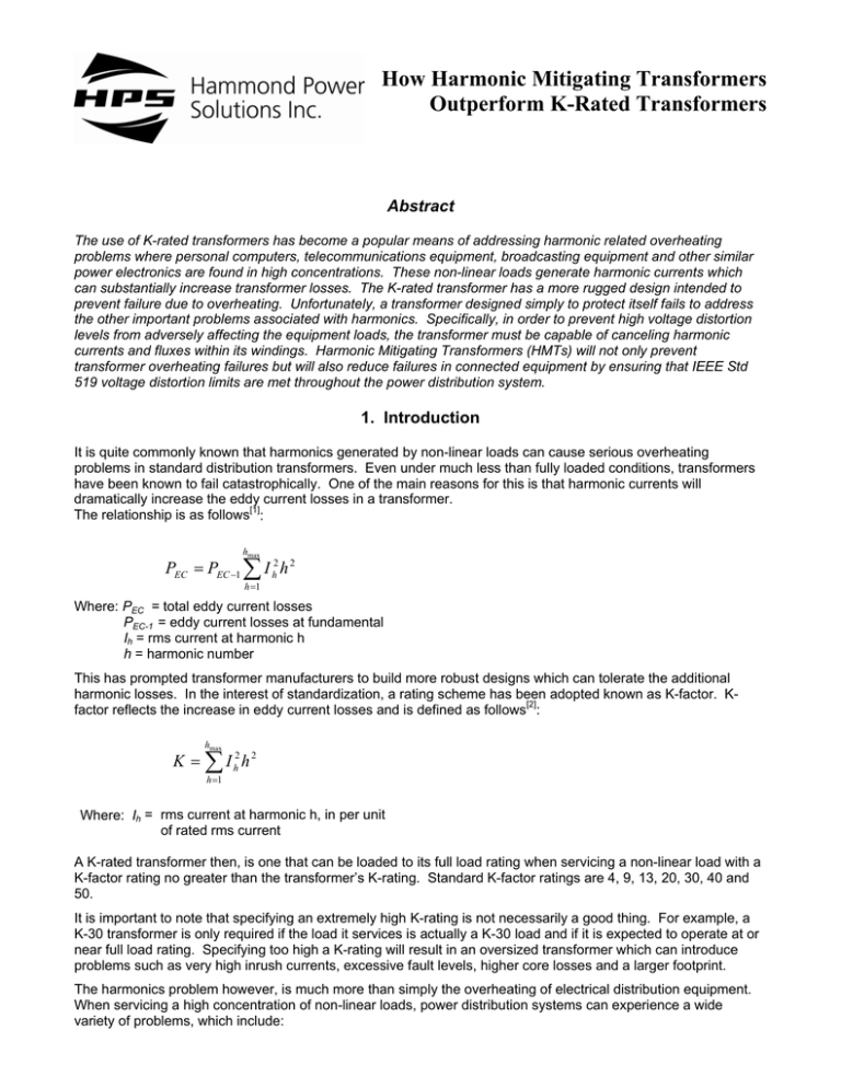 How Harmonic Mitigating Transformers