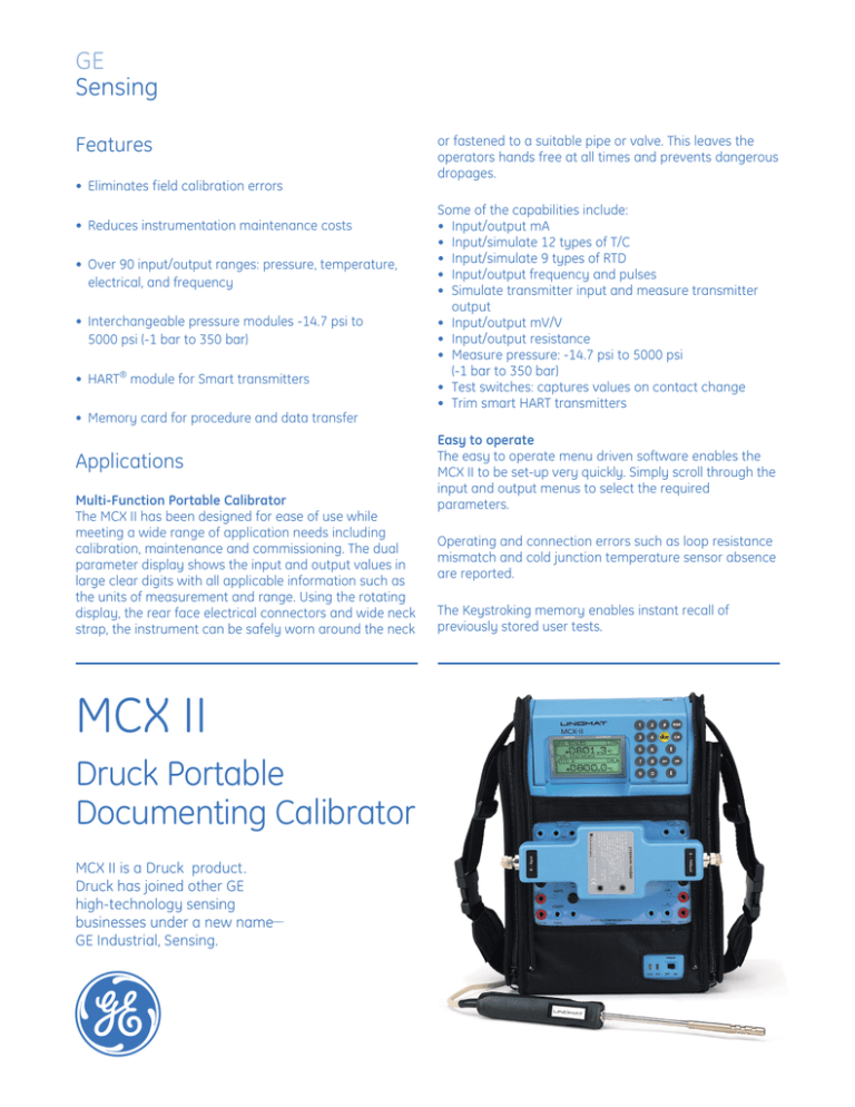 MCX II - Procon Systems Inc.