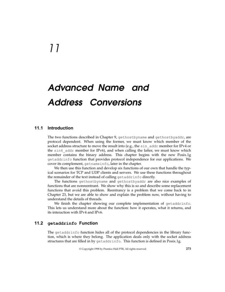 Advanced Name And Address Conversions