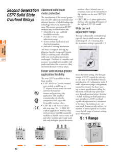 Overload Relays