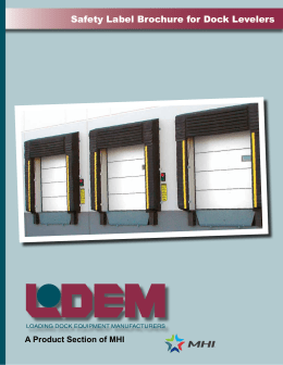 Operators Daily Checklist for Dock leveler