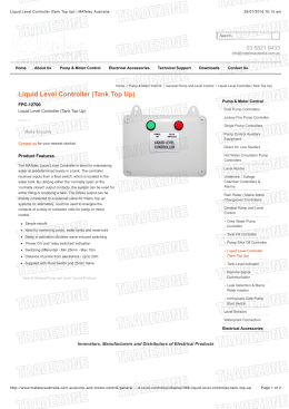 FTA1000 FULL VOLTAGE ELECTRIC FIRE PUMP CONTROLLER