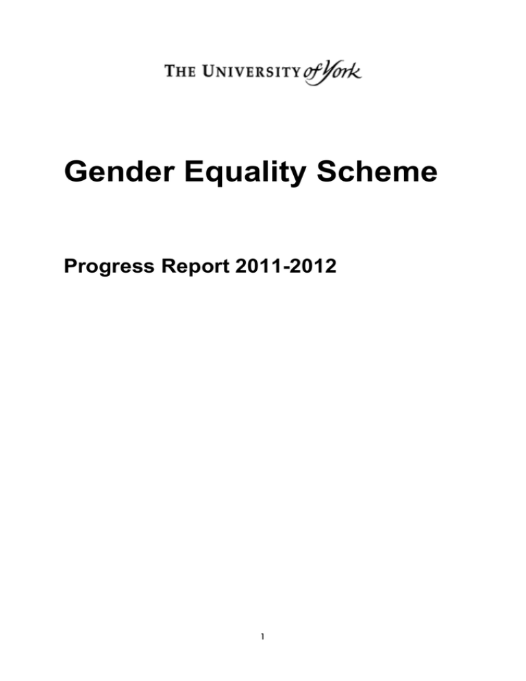 Gender Equality Scheme