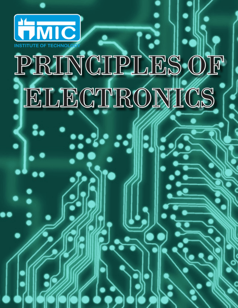 Principles of Electronics Redone