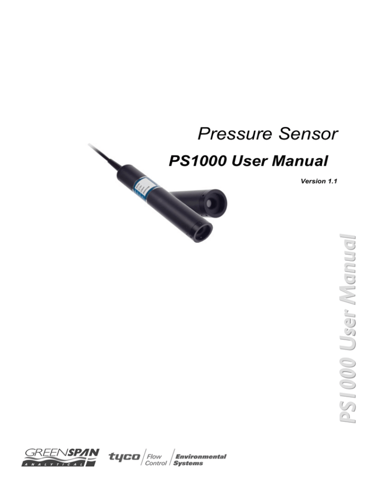 Pressure Transducer Manual V1.1