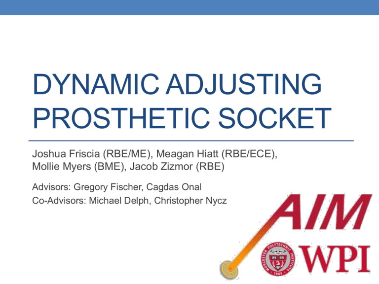 dynamic adjusting prosthetic socket