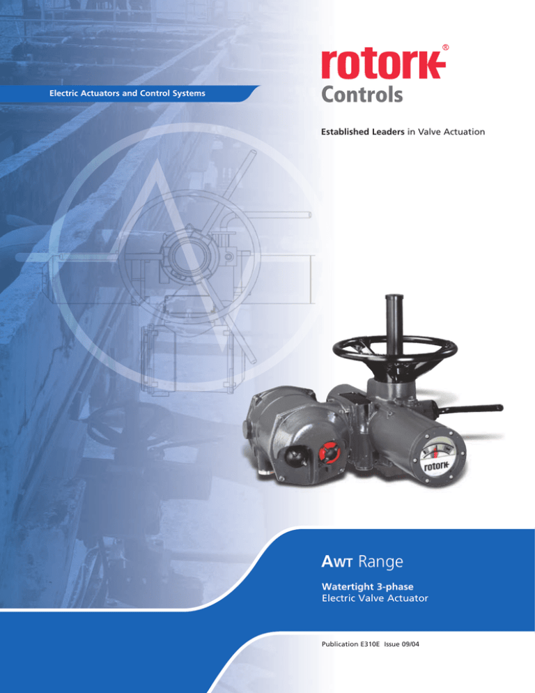 Rotork AWT Electric Valve Actuators Brochure