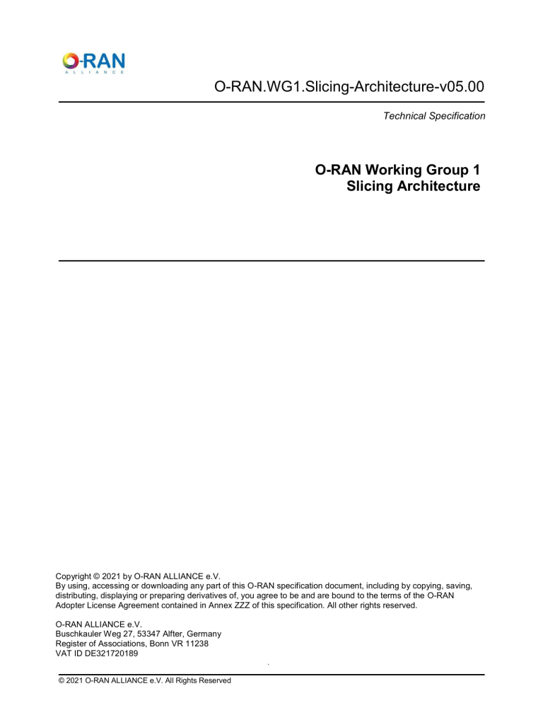 O-RAN.WG1.Slicing-Architecture