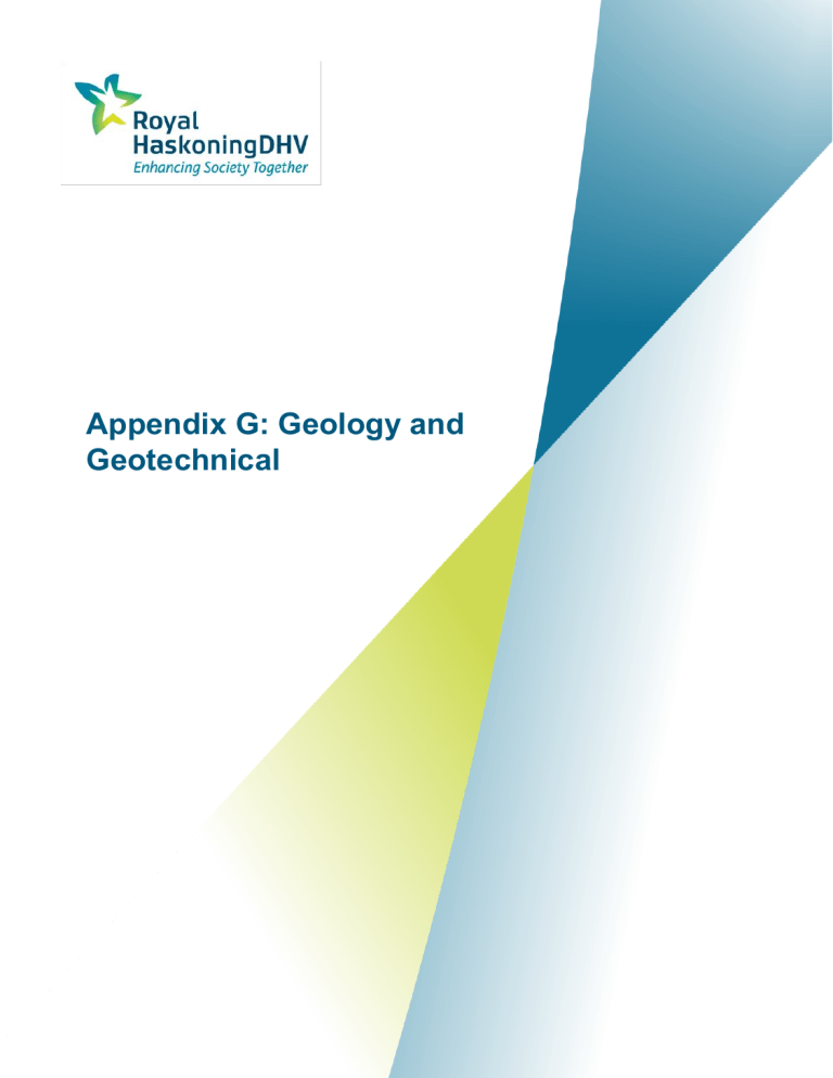 App G - Geology and Geotech