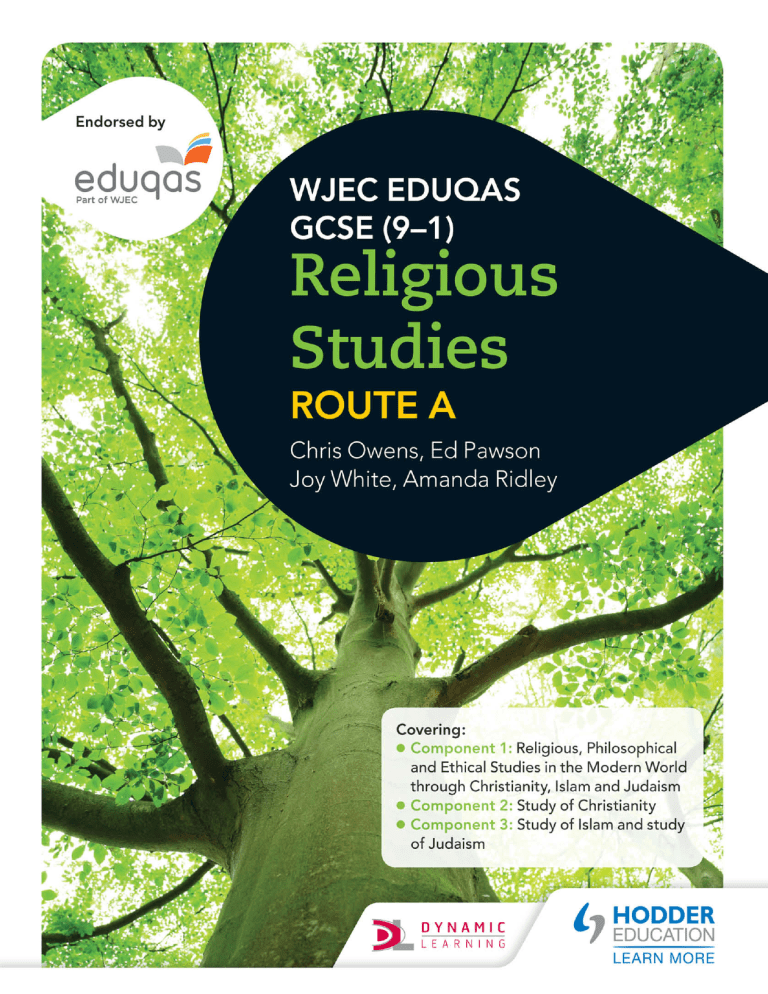Textbook - WJECEduqasGCSE91Religious