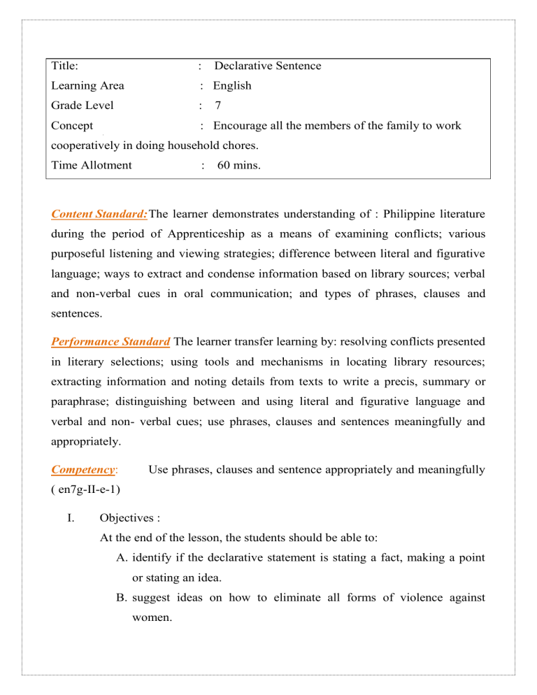 Lesson Plan With GAD Integration Sample 4 5 