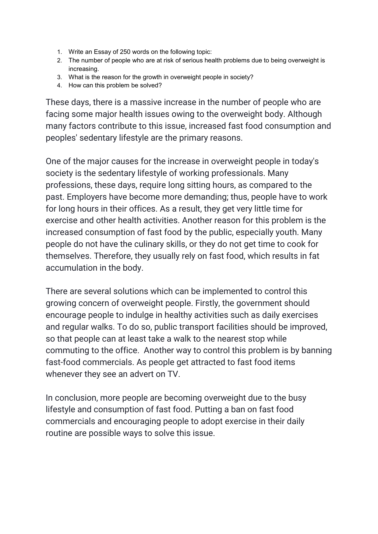 Healthy Lifestyle Essay Conclusion Sitedoct