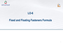 Fixed & Floating Fasteners: Formulas & Examples