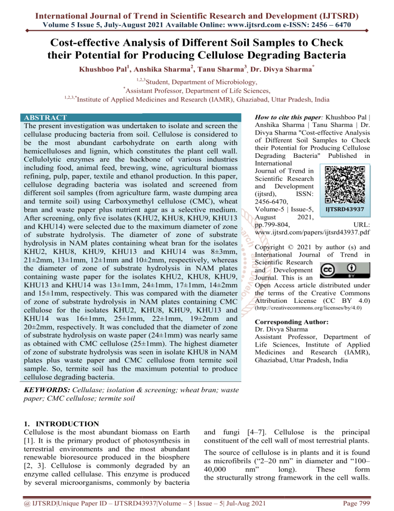 cost-effective-analysis-of-different-soil-samples-to-check-their