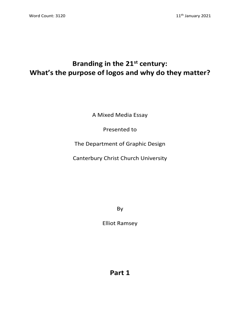 Ramsey ER281 MME Essay Copy Ramsey ER281 MME Essay Copy