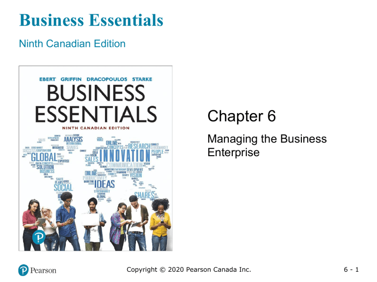 Business Management Essentials: Chapter 6 Overview