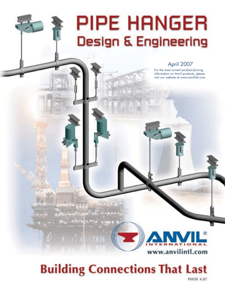 Pipe Hanger Design & Engineering Guide | Anvil Intl.