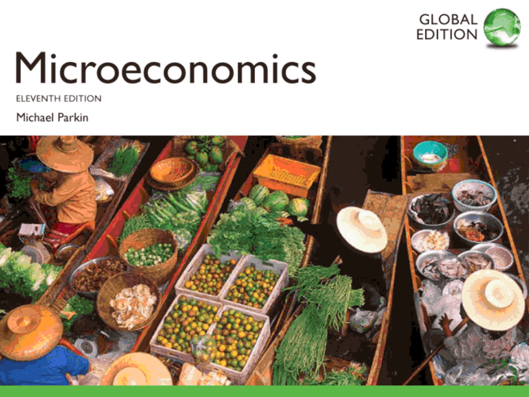 Microeconomics Textbook: Principles and Applications